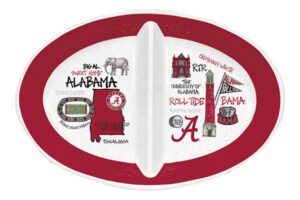 magnolia lane alabama mel 2 section platter