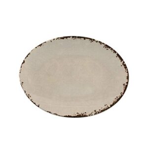 G.E.T. OP-1518-TC 15" x 11" Oval Platter, Tuscan