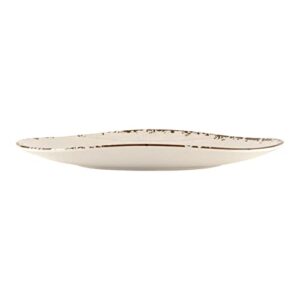 G.E.T. OP-1518-TC 15" x 11" Oval Platter, Tuscan