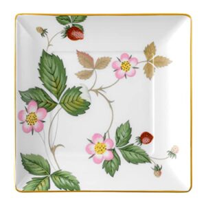 wedgwood wild strawberry square tray