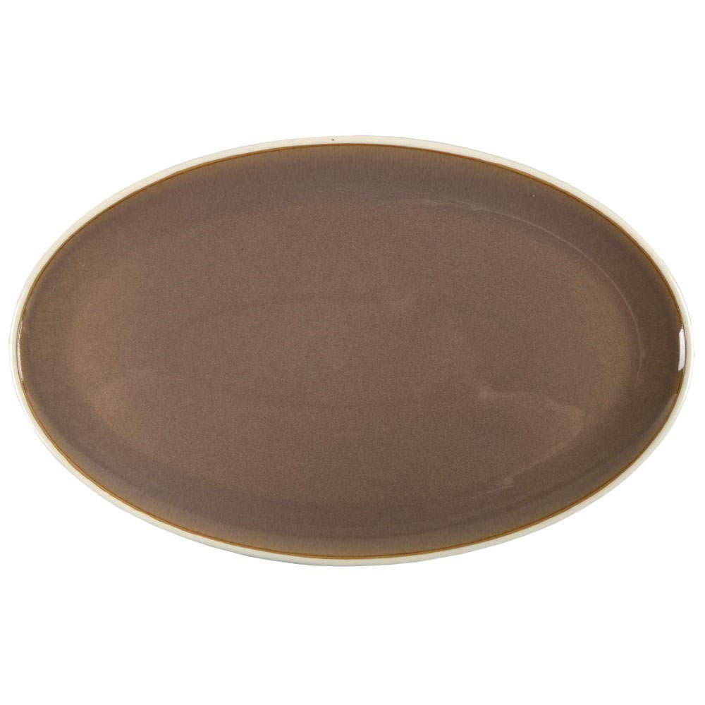 Denby-Langley Truffle Oval Serving Platter