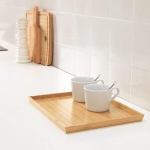 I-K-E-A OSTBIT Tray, Bamboo 8x11 Inches Easy Care & Hardwearing Natural Material