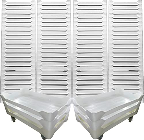 Essential Depot Drying Tray Stackable - Herb, Food or Soap - 60 Trays (no Wheels) on 1 Pallet - Each Tray can Hold up to 40lbs - Made in The U.S.A.