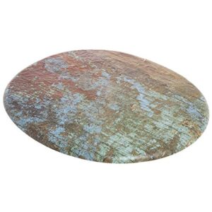 American Metalcraft RM1614 Organic Round Melamine Serving Board, Reclaimed Wood, 16 3/8-Inches