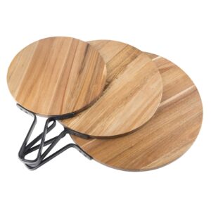 TableCraft Industrial Collection Round Paddle