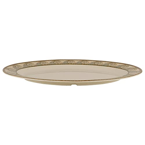 G.E.T. OP-630-MO Melamine Break-Resistant Oval Serving Platter, 30" x 20.25", Mosaic