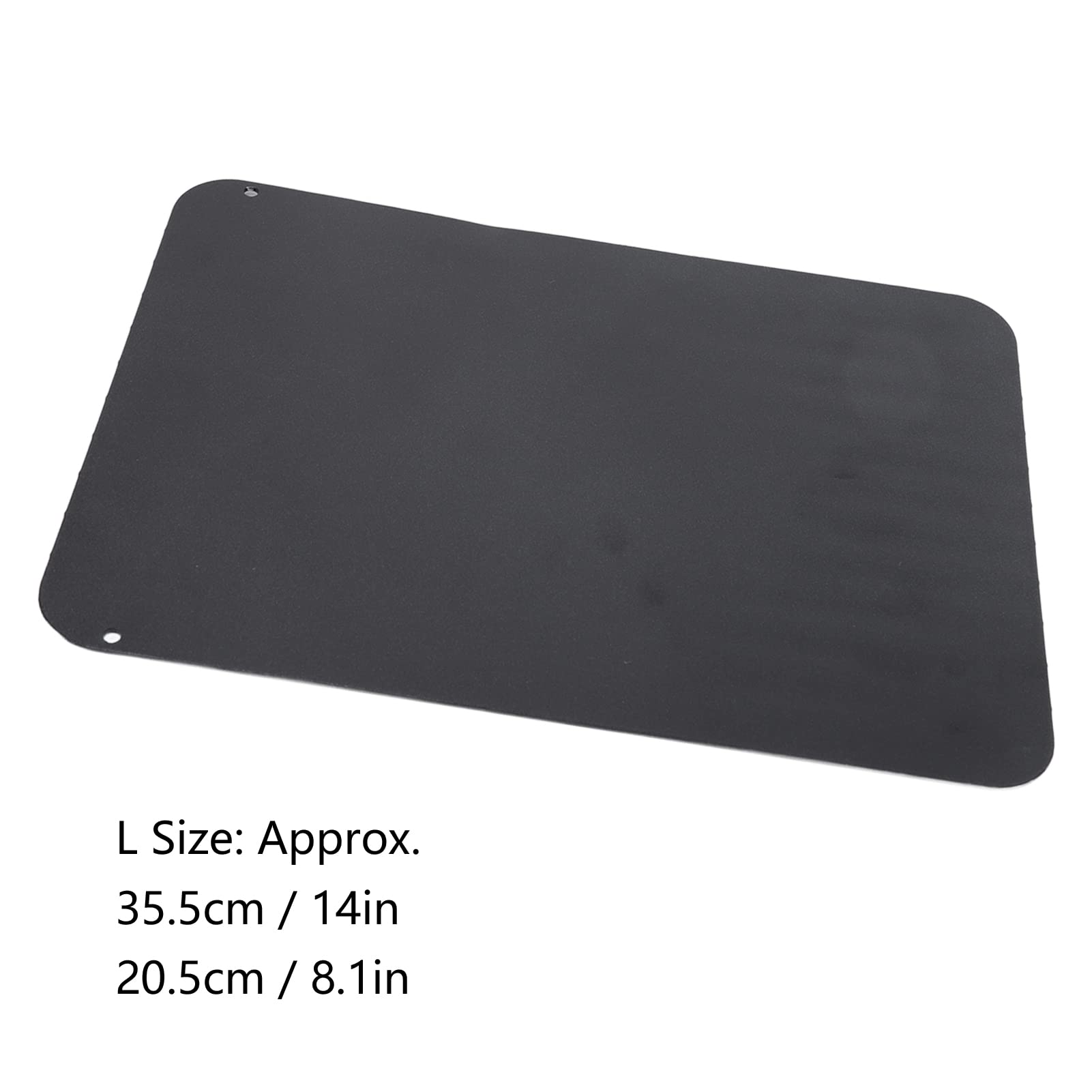 Fast Defrosting Tray Serving Trays Home Restaurant Food Defroster Plate Kitchen Aluminum Alloy Mellow Thawing Plate for Meat and Food(L)