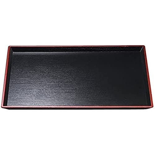 J-Kitchens Shaku4 Seiryu Long Grain Obon (Bon Tray Tray) Black Tenshu SL Made in Japan