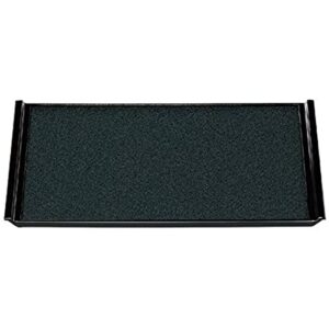 j-kitchens shaku 3 flight obon (bon tray tray) n black cloth, made in japan