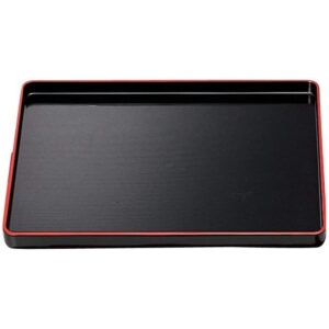 j-kitchens shaku 2,000 muscle long obon (bon tray tray) black tenshu sl made in japan