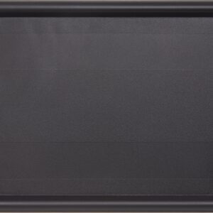 Carlisle FoodService Products 1217BT03 Bistro Polypropylene Tray, 17" x 12" x 1", Black (Case of 12)