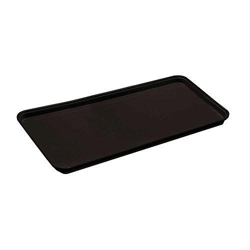 Cambro 1030MT110 Black 10" x 30" x 3/4" Market Tray