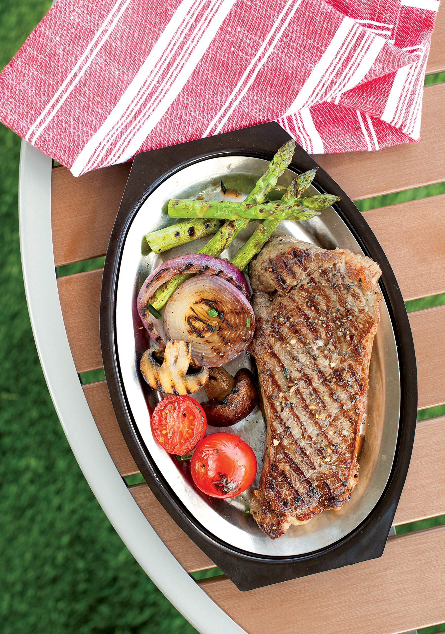 Nordic Ware Steak 'n Fajita Platter Server