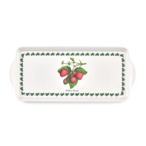 pimpernel pomona collection sandwich tray | serving platter | crudité and appetizer tray | measures 15.25" x 6.5" | made of melamine | dishwasher safe