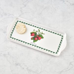 Pimpernel Pomona Collection Sandwich Tray | Serving Platter | Crudité and Appetizer Tray | Measures 15.25" x 6.5" | Made of Melamine | Dishwasher Safe