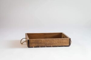 darla'studio 66 antique style wooden serving tray