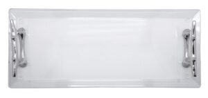 mariposa tray, silver