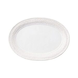 juliska le panier whitewash 17" platter