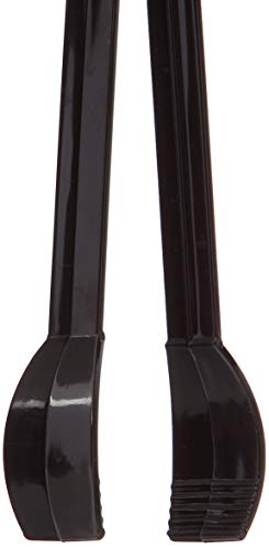 Fineline Settings Platter Pleasers Tongs, 7-Inch, Black