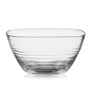 Libbey Aviva Glass Wave Serving Bowl, Large