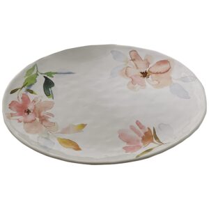 split p first blush spring flowers platter