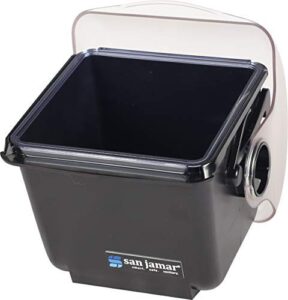 2 set - bd2001 mini dome garnish center with deep tray, 2qt capacity