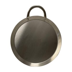 11'' stainless steel round serving tray tortilla warmer