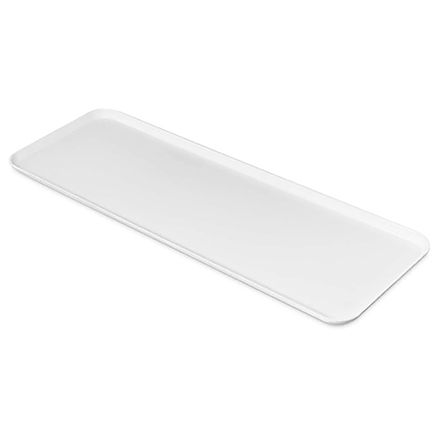 Carlisle Market Tray, White, 10-1/2" X 30" X 3/4"