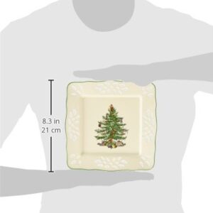 Spode Christmas Tree Pierced Square Tray