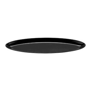 G.E.T. ML-253-BK 1.3 Qt, 21" x 6.5" Oval Platter, Black