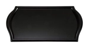 fukui craft 11008335 scale resistant 4 wavy tray, black sl