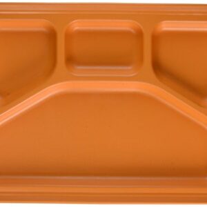 Green Eats Divided Tray, Orange