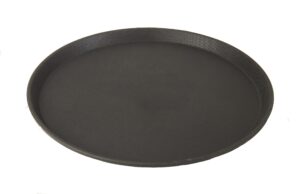 update international (gt-1400bk) 14" round grip tight tray