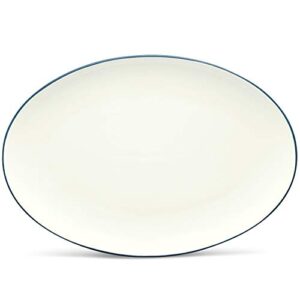 noritake colorwave blue 16-inch oval platter