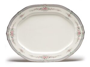 noritake rothschild oval platter, 14-inches