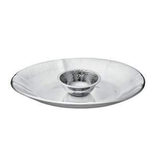 lenox stony creek chip & dip, silver