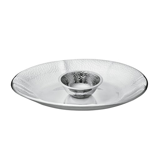 Lenox Stony Creek Chip & Dip, Silver