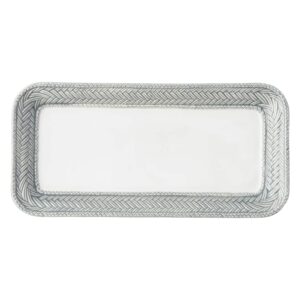 juliska le panier hostess tray - grey mist