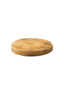 12 x 1 3/4in round teak board