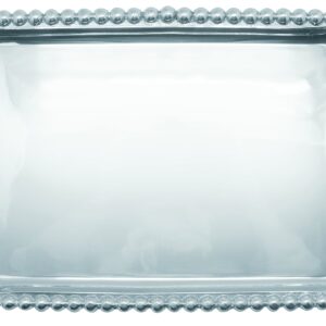 Mariposa Pearled Service Tray, Medium