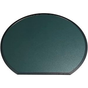 j-kitchens shaku 1 unryu double sided half moon obon (bon tray tray) green tataki/red cloth, made in japan