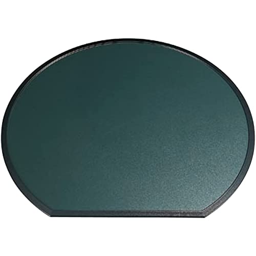 J-Kitchens Shaku 1 Unryu Double Sided Half Moon Obon (Bon Tray Tray) Green Tataki/Red Cloth, Made in Japan