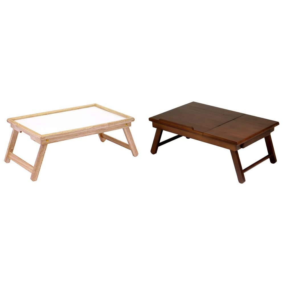 Winsome Wood Ventura Bed Tray (Natural/wht) Alden Bed Tray (Walnut)