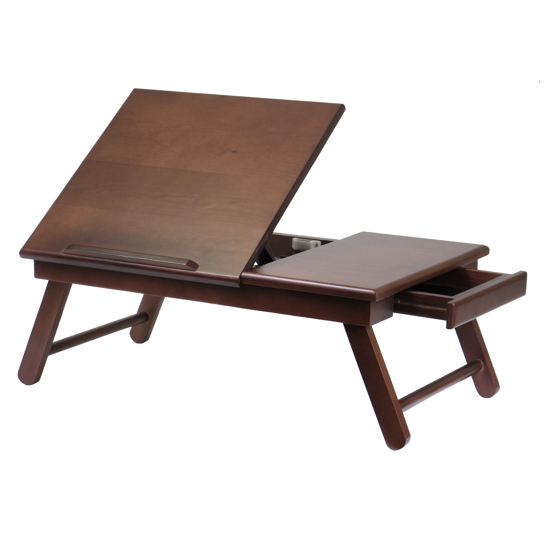 Winsome Wood Ventura Bed Tray (Natural/wht) Alden Bed Tray (Walnut)