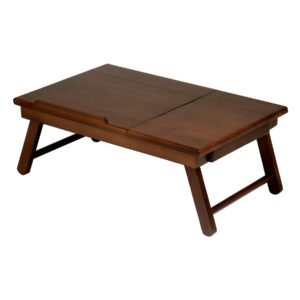 Winsome Wood Ventura Bed Tray (Natural/wht) Alden Bed Tray (Walnut)