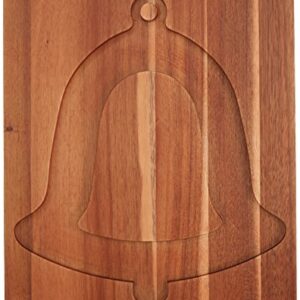 Lenox Bell Cracker and Cheese Board, Brown