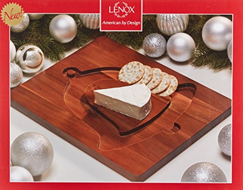 Lenox Bell Cracker and Cheese Board, Brown