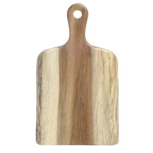 browne foodservice 57128 acacia wood 12" x 8" serving board