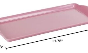 Calypso Basics, Sandwich Melamine Tidbit Tray, Pink