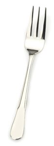 rsvp international endurance flatware collection stainless steel, dishwasher safe, serving fork